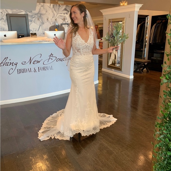 Dresses | Brooklyn Grace Wedding Dress | Poshmark